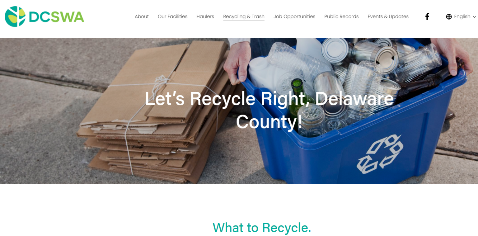 Recycling/Utilities – Welcome to Chester Heights